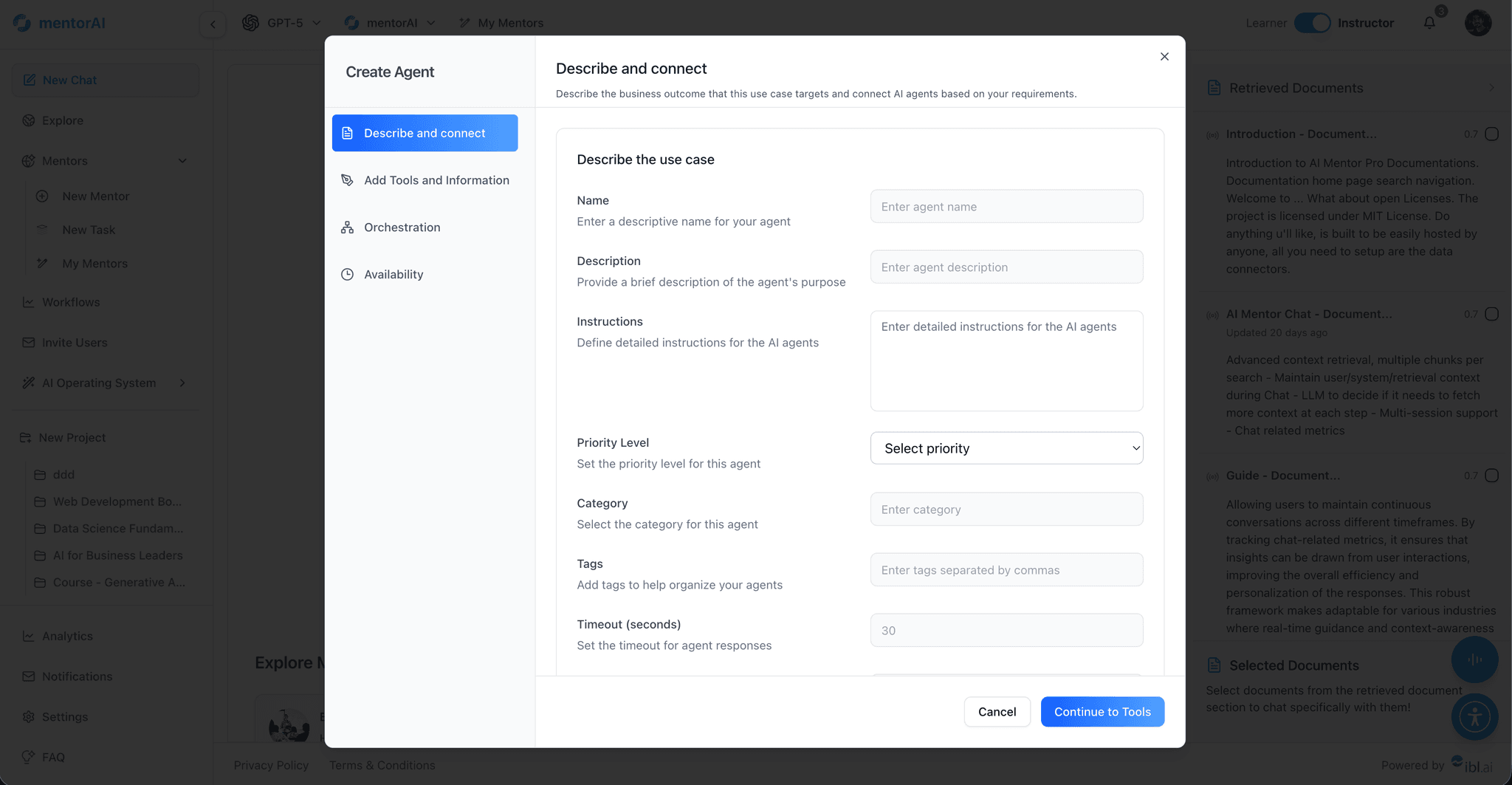 MentorAI | ibl.ai - Personalized AI Mentorship Platform